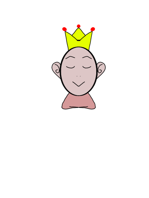 the monkey becomes king of monkeys - ibisPaint