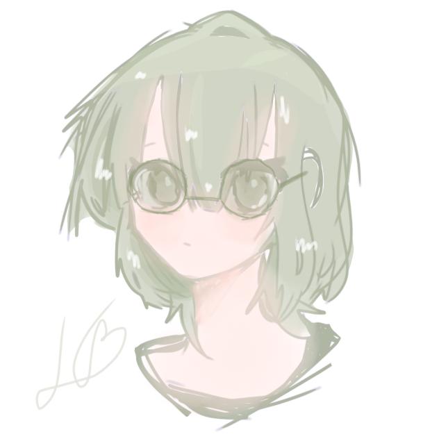 Literally me rn(I’m wearing glasses yes) - ibisPaint