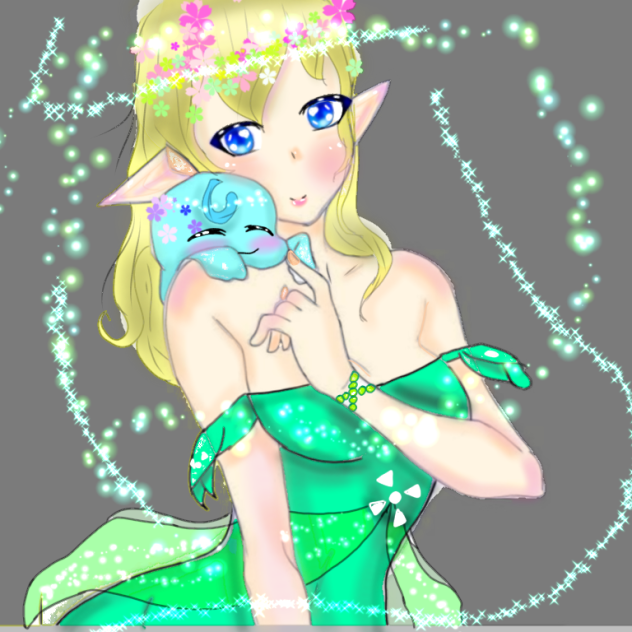 elfe girl - ibisPaint