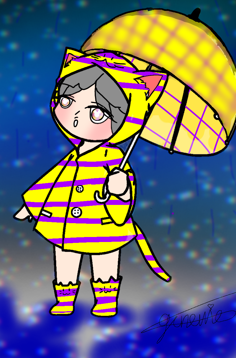 rainy day - ibisPaint