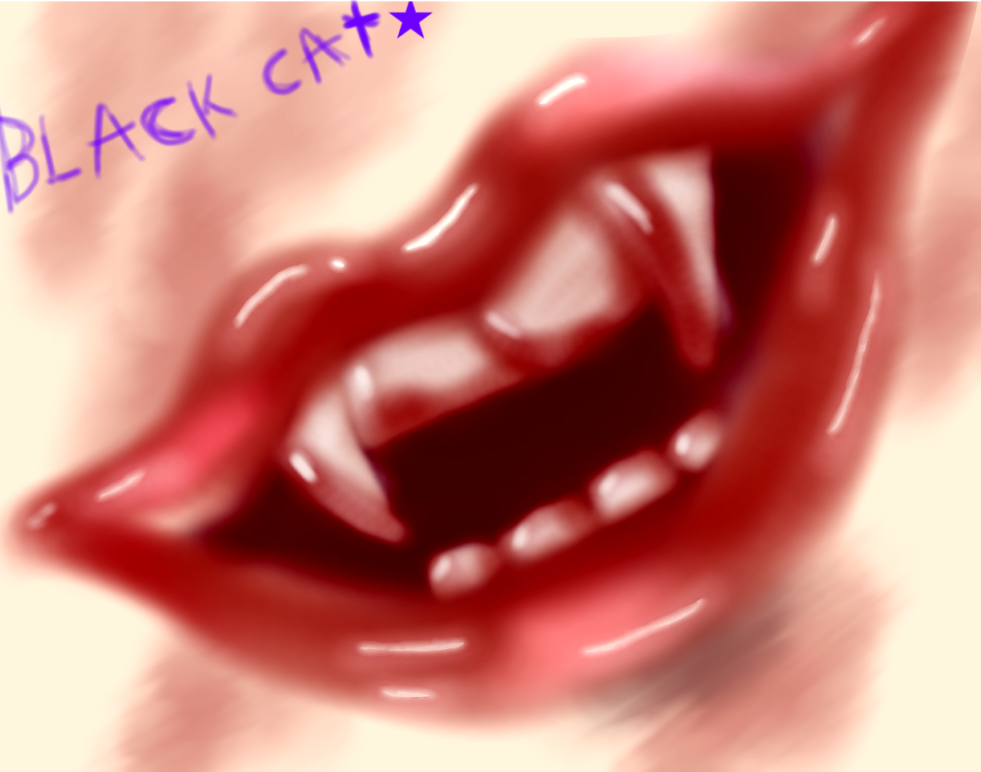 vampire lips 💋 - ibisPaint