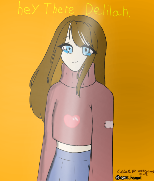 hey there delilah - ibisPaint