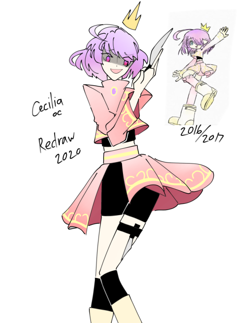 Cecilia redraw - ibisPaint