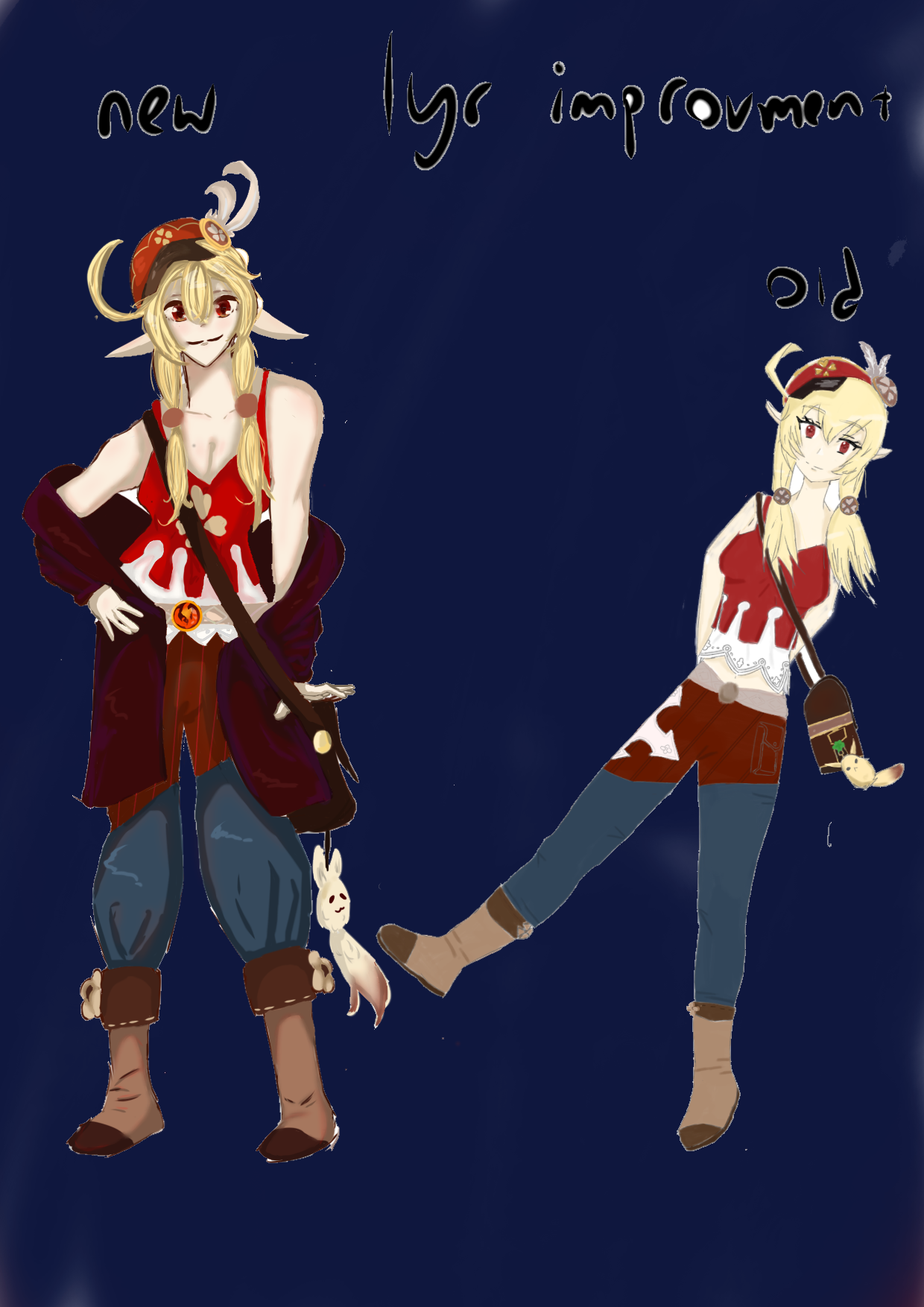 Adult Klee Idk - ibisPaint