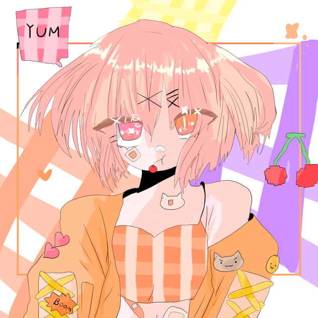 Yum yum 🍒 - ibisPaint