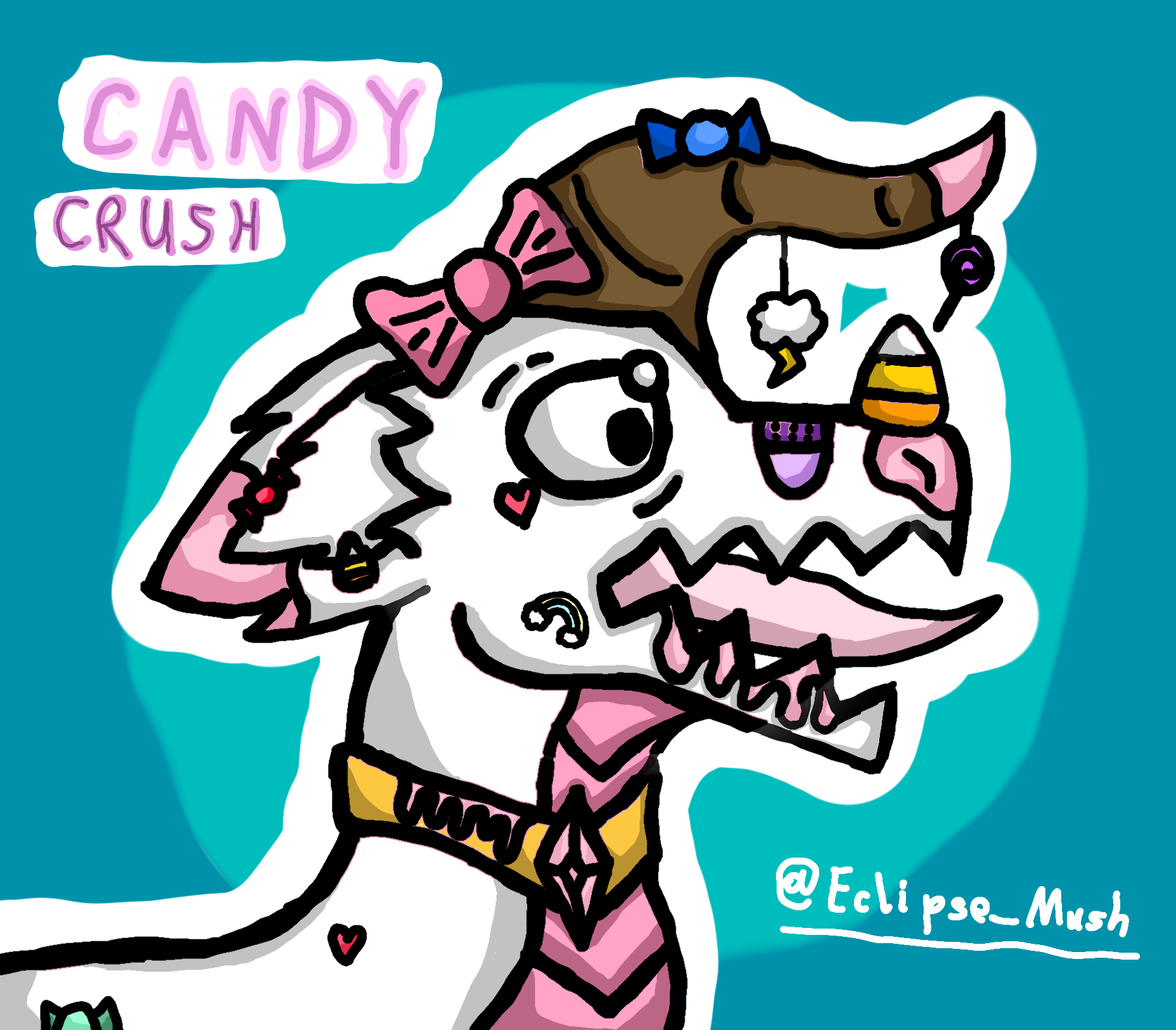 Candy Crush (dragon) - ibisPaint