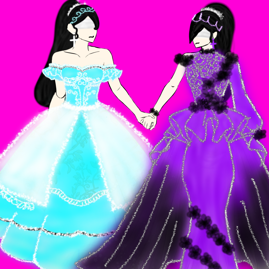 Me with 😇&😈 Dress - ibisPaint