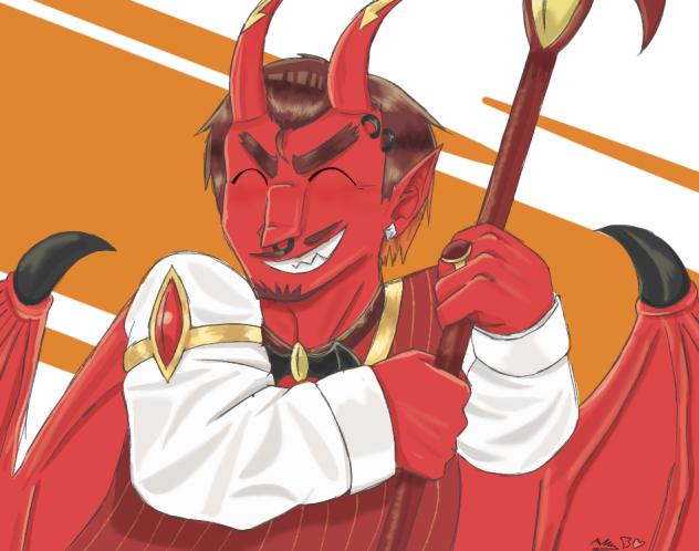 Rendering Satan - ibisPaint