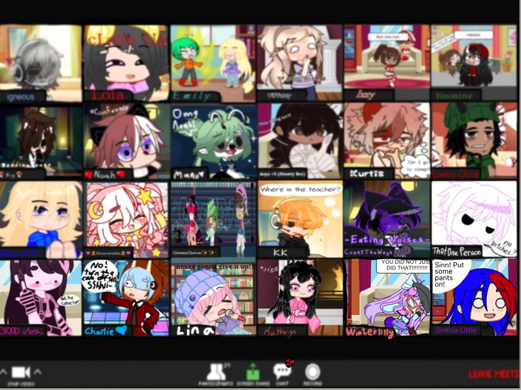 Finished Gacha zoom Collab - ibisPaint