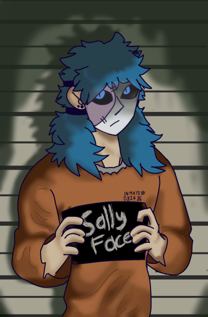 Sally face fanart - ibisPaint