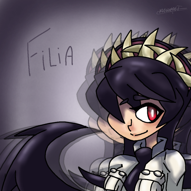 Filia. Skullgirls - ibisPaint