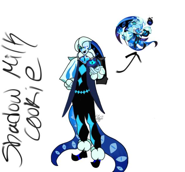 Shadow milk cookie! - ibisPaint