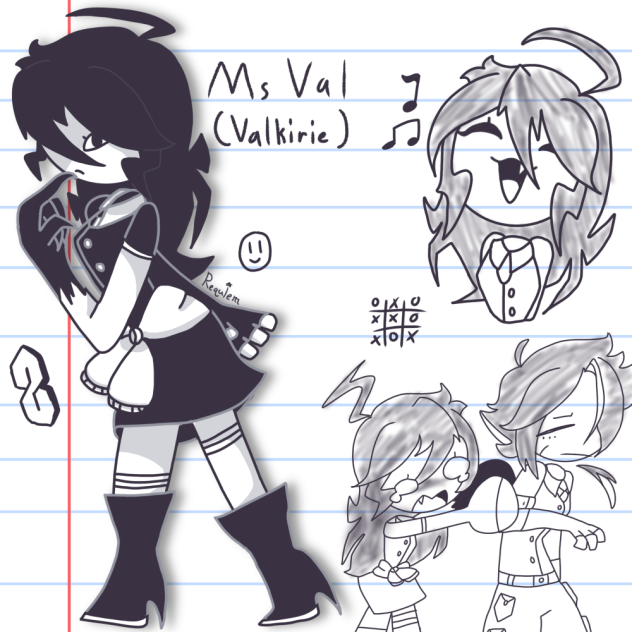 FPE OC Ms Val The Music Teacher - ibisPaint