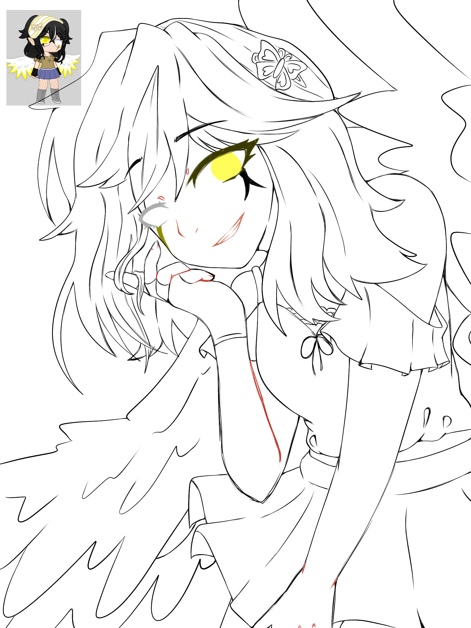 Request from Marcia Lo(lineart) - ibisPaint