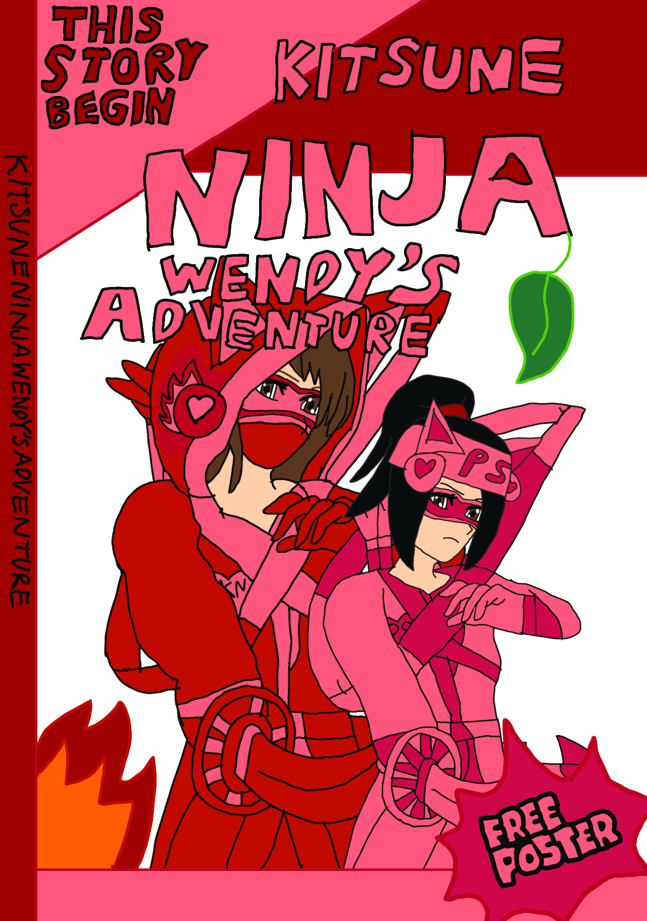 Kitsune Ninja Wendy's Adventure Comic. - ibisPaint
