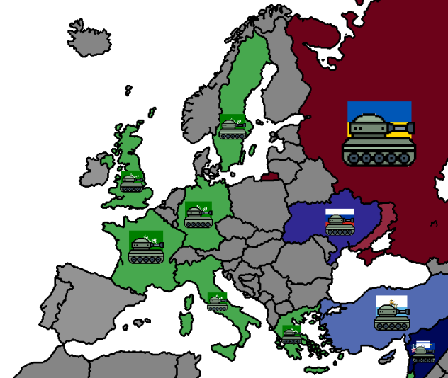 random european map - ibisPaint