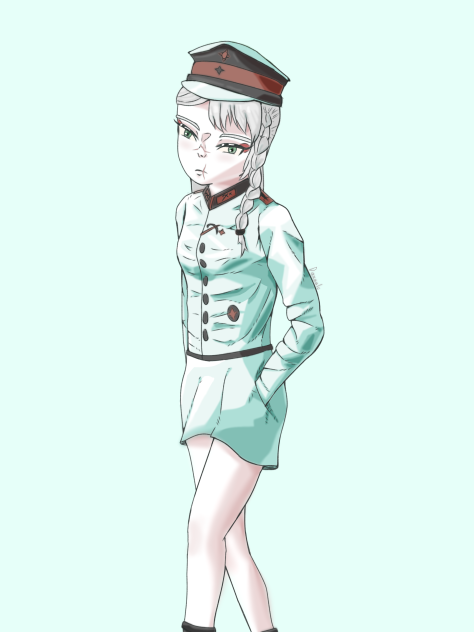 Military girl idk - ibisPaint