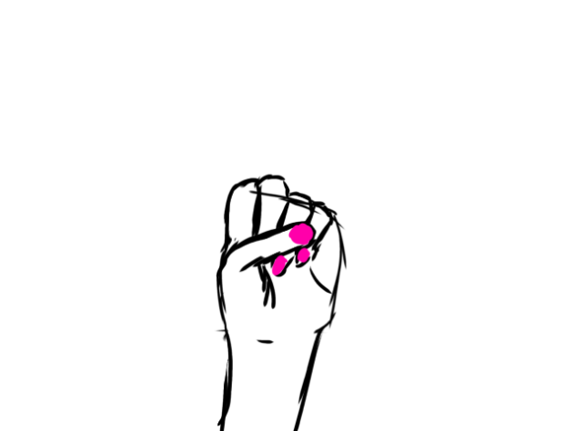 Hand animation - ibisPaint