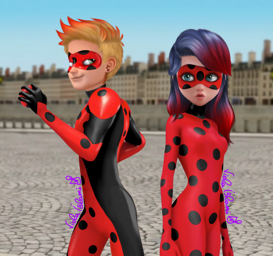 the ladybugs🐞🖤 - ibisPaint