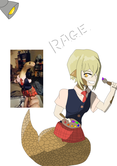 Snake Waifu - ibisPaint