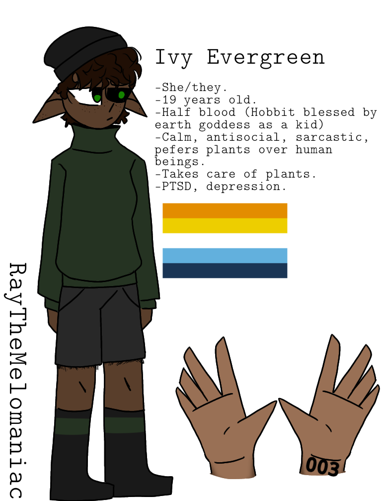 Ivy, the indoor grass toucher - ibisPaint