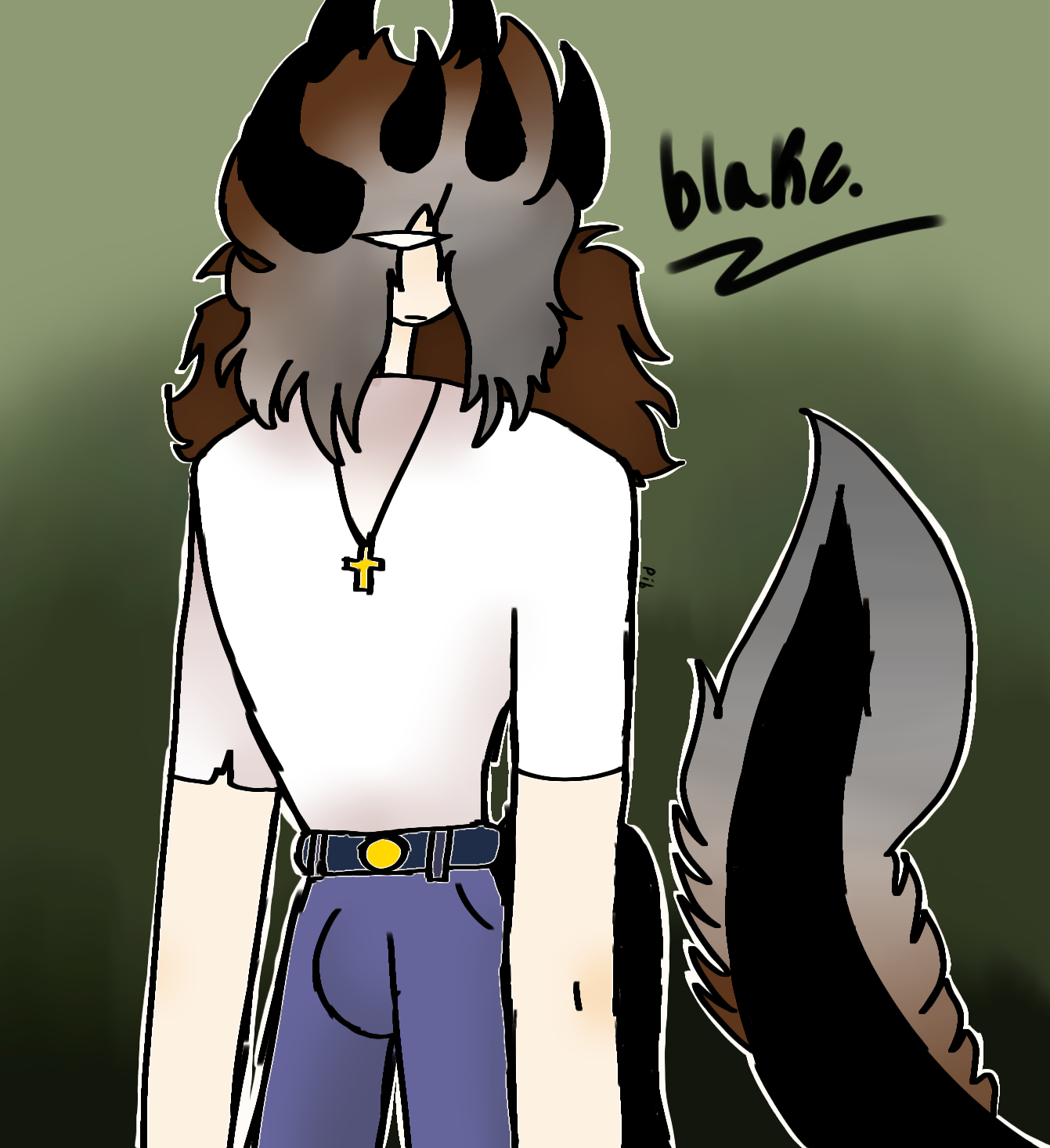 pibs older brother Blake (scary) - ibisPaint