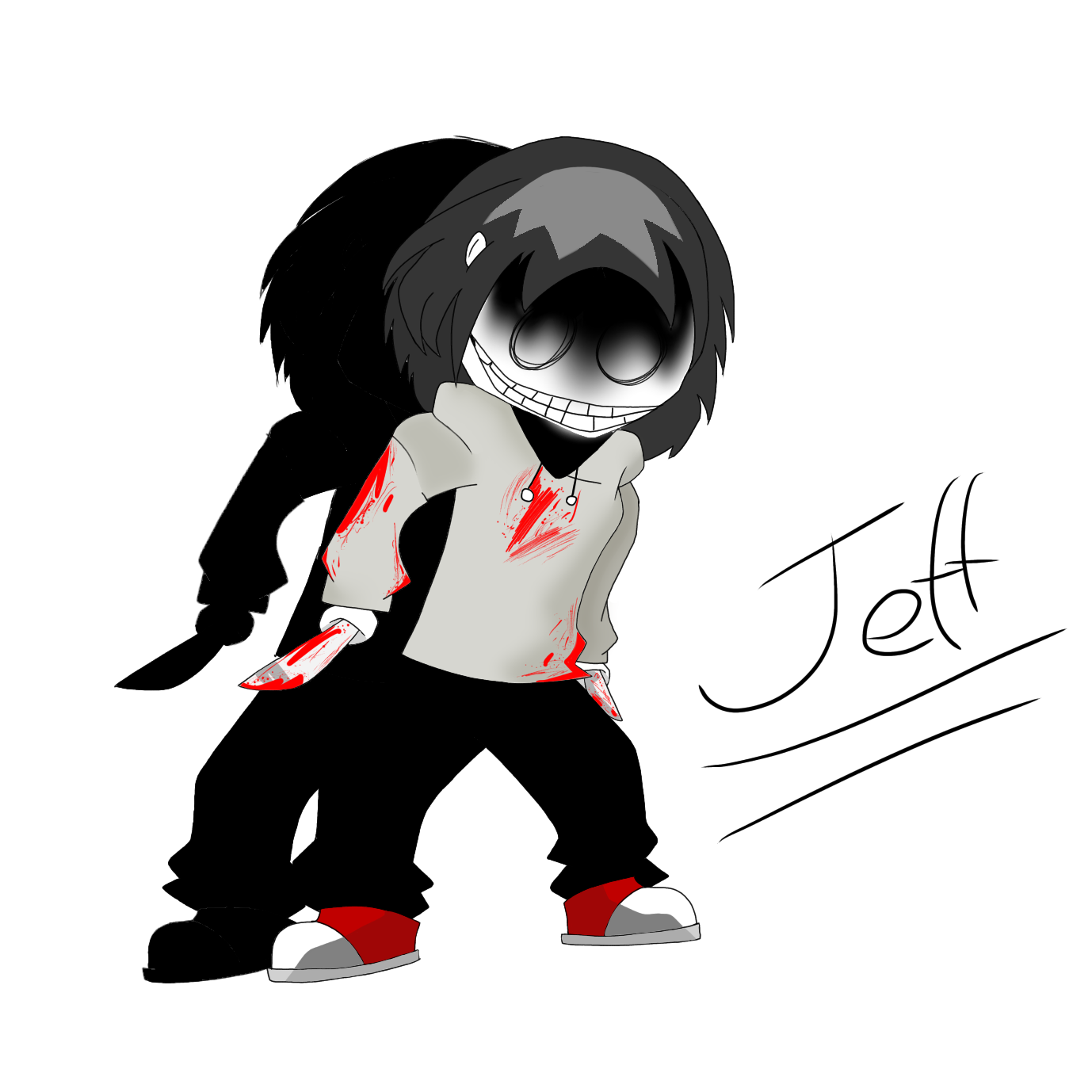 Jeff the killer FAN ART - ibisPaint