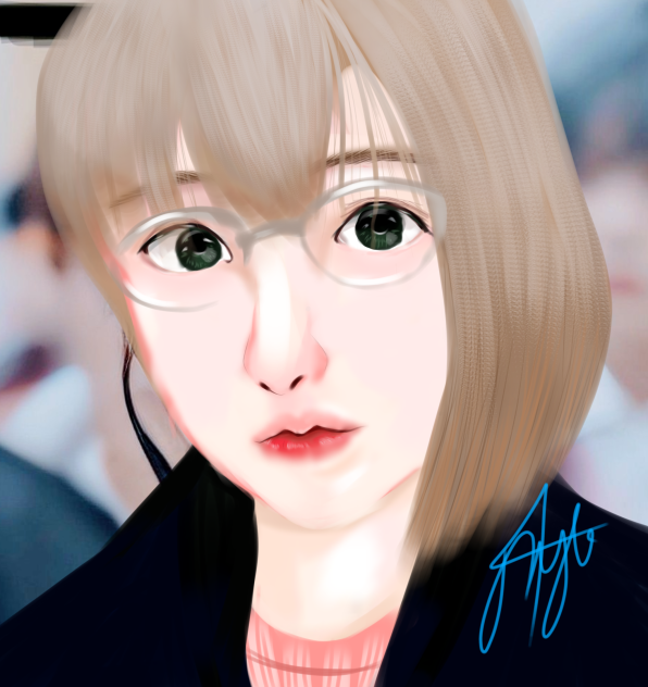 Looking at you - ibisPaint