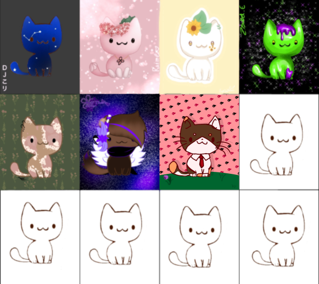 Cat collab - ibisPaint