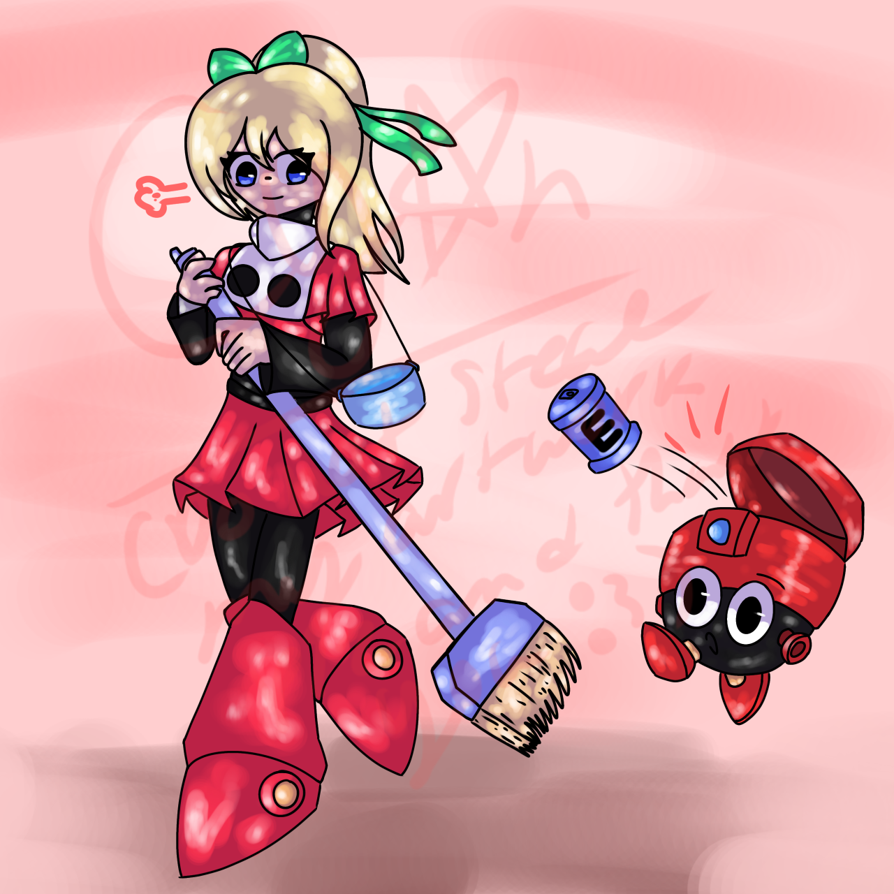 Roll and Eddie - ibisPaint