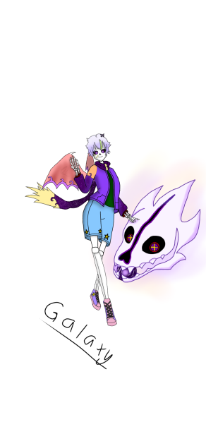 Galaxy (undertale OC) - ibisPaint