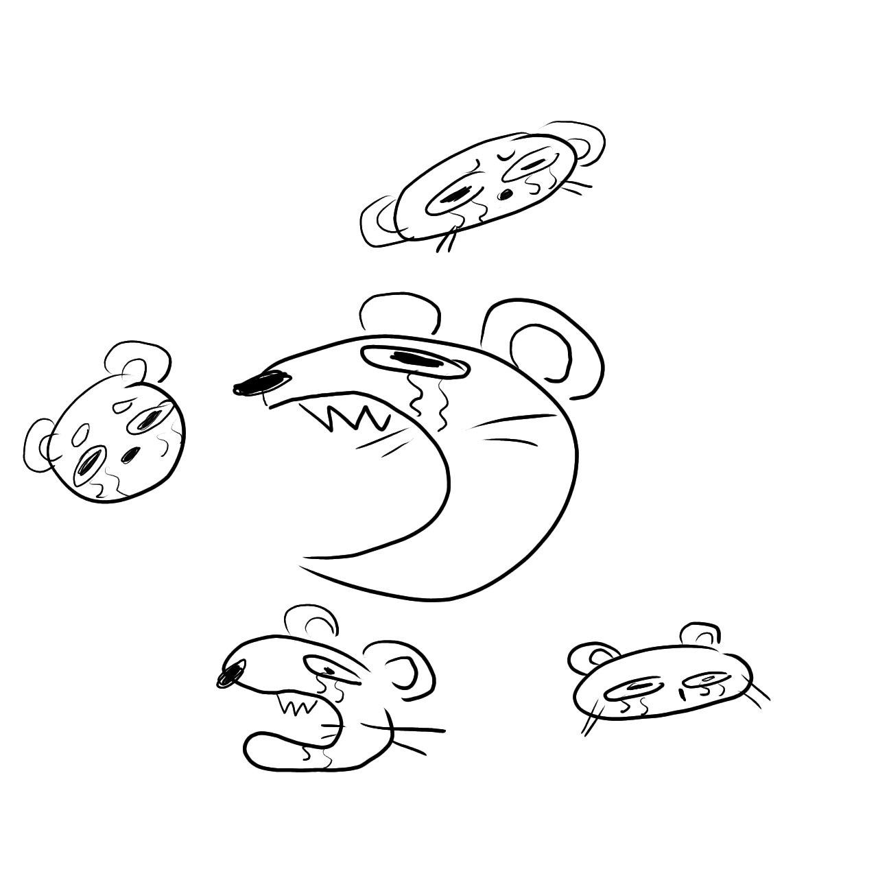 cRYING rat - ibisPaint