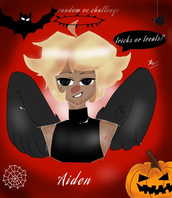 random oc challenge(Halloween) - ibisPaint