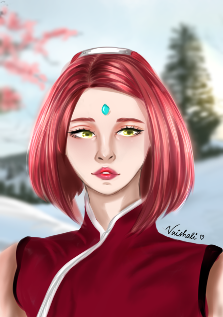 Sakura chân - ibisPaint