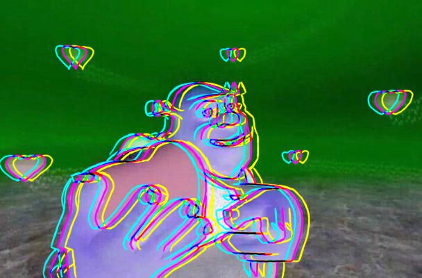 Shrek loves you. - ibisPaint