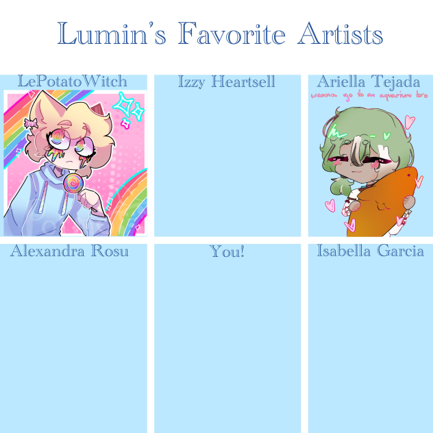Lumin’s fav artists collab - ibisPaint