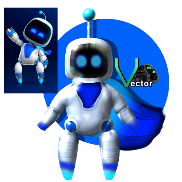 astro robot 3d - ibisPaint