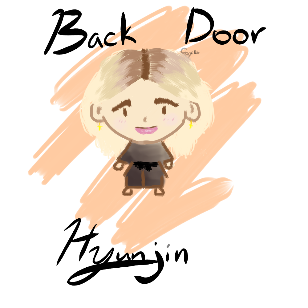 Hyunjin back door - ibisPaint