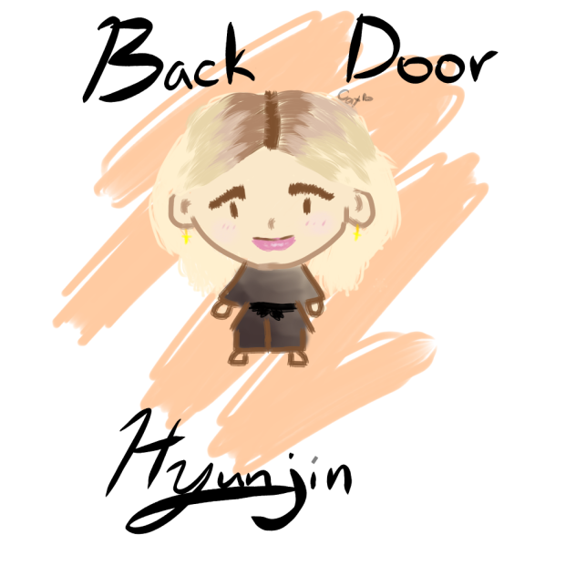 Hyunjin back door - ibisPaint