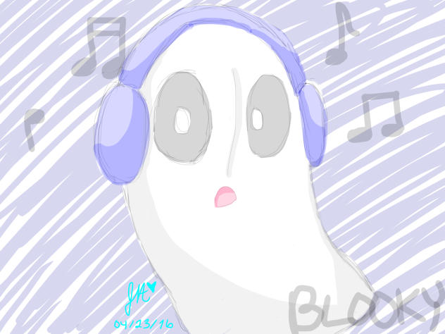 Napstablook - ibisPaint