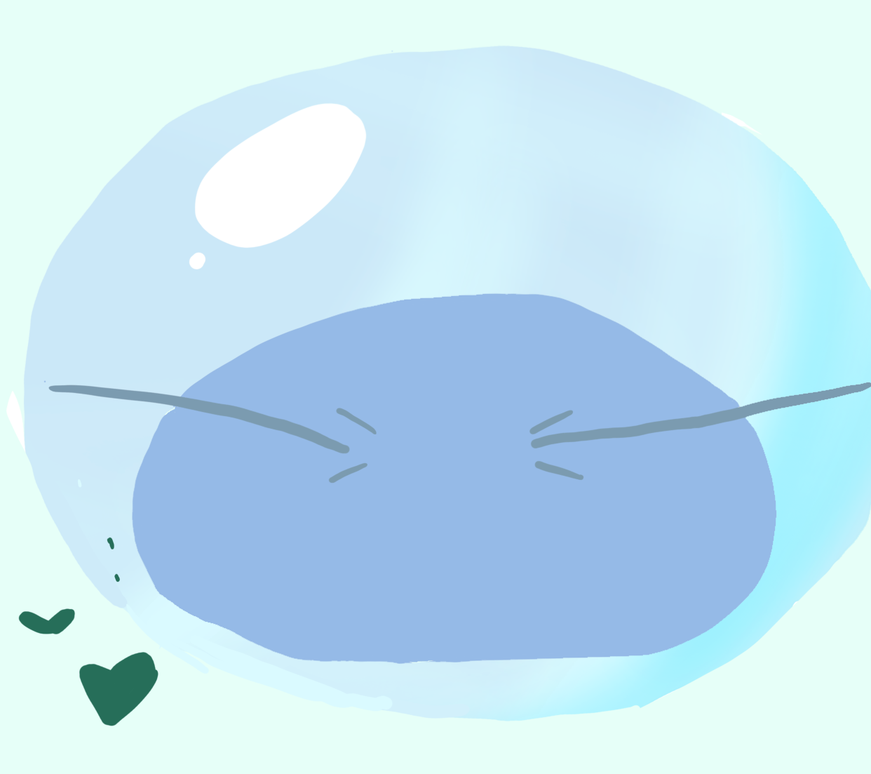 Rimuru in slime form - ibisPaint