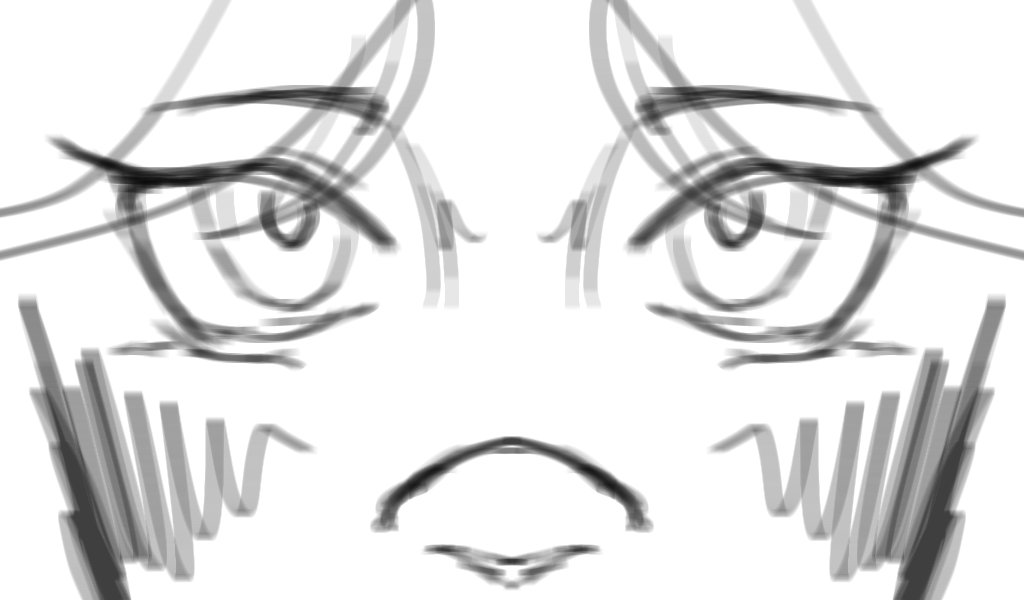 Blinking(^-^; - ibisPaint