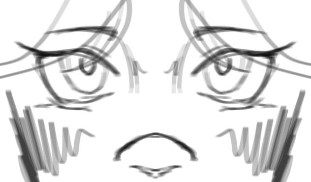 Blinking(^-^; - ibisPaint