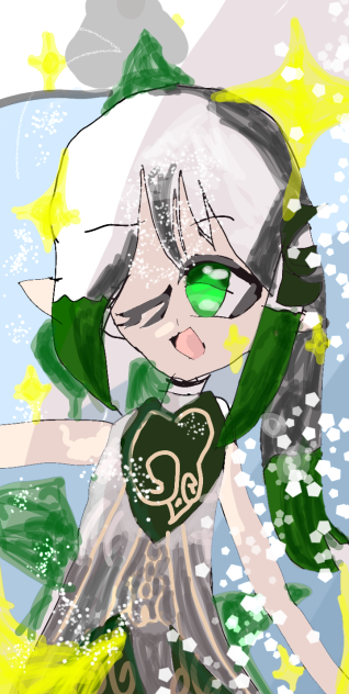 HOW TO DRAW NAHIDA - ibisPaint