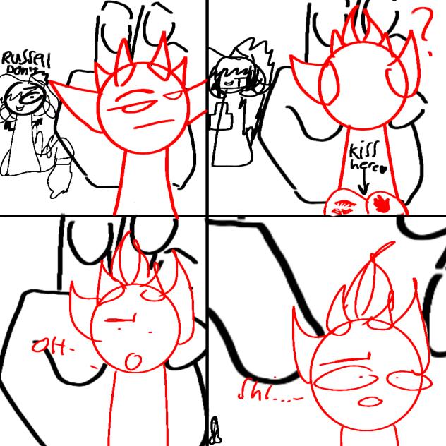 Bulls hate red... - ibisPaint