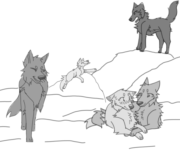 Wolf collab number 1! - ibisPaint