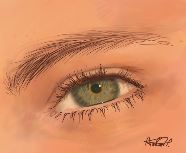 realistic eye - ibisPaint
