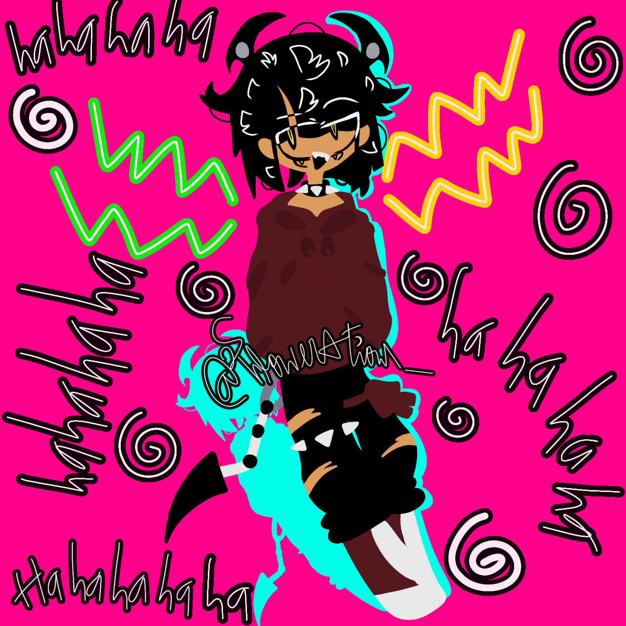 Emo, Edgy Tamari (Christmas Special) - ibisPaint