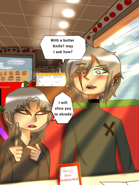 Kairoe and his older brother Kiane - ibisPaint