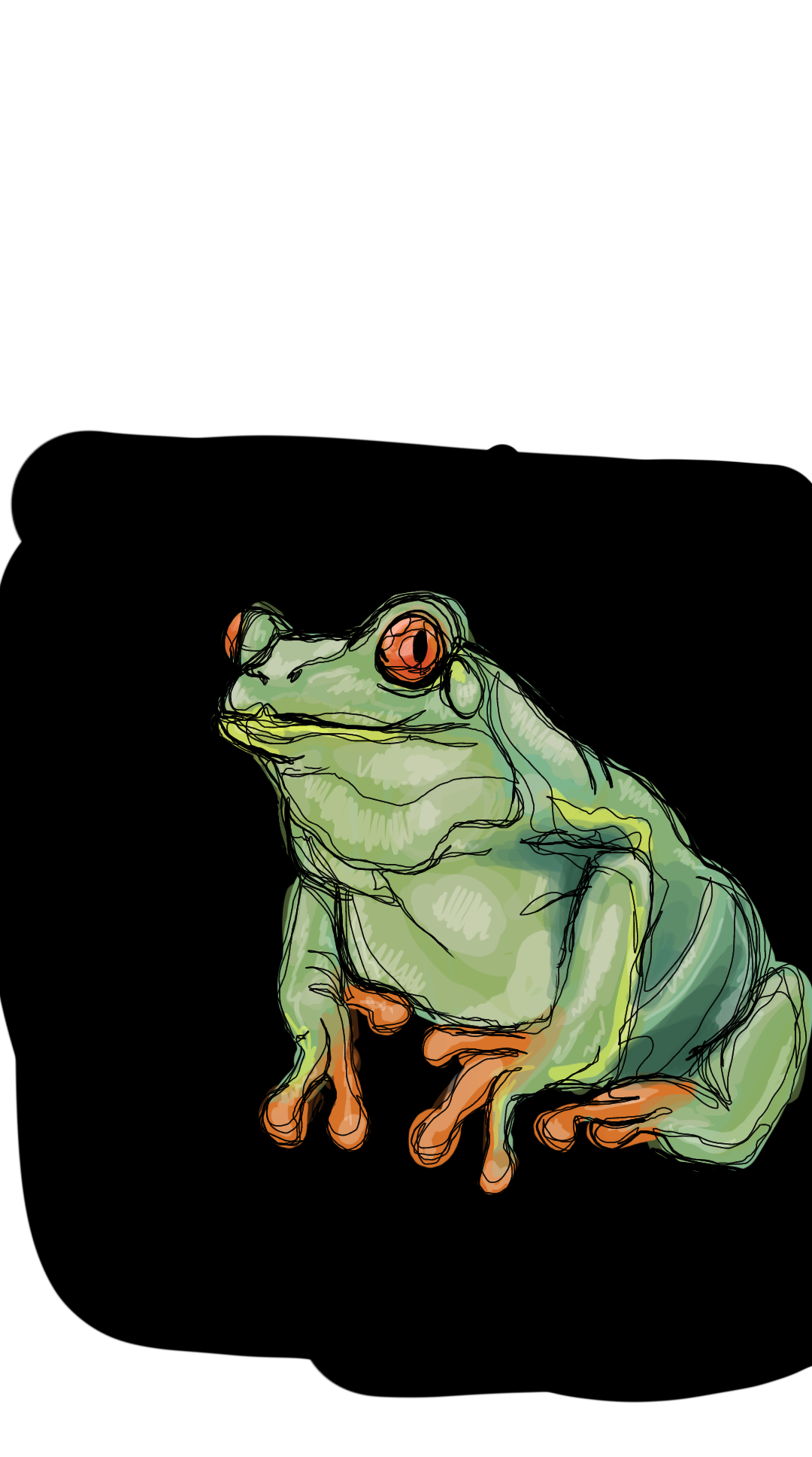 frog - ibisPaint
